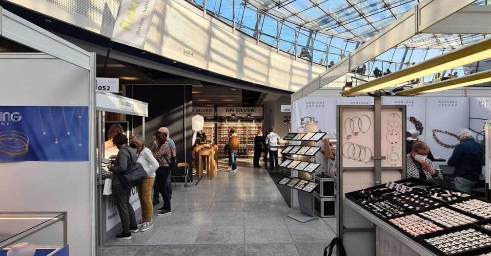 INOVA COLLECTION: Showroom Düsseldorf mit Hallenplan | Blickpunkt•Juwelier