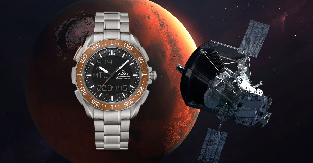 Vom Mond zum Mars: Die neue Speedmaster Marstimer | Blickpunkt•Juwelier
