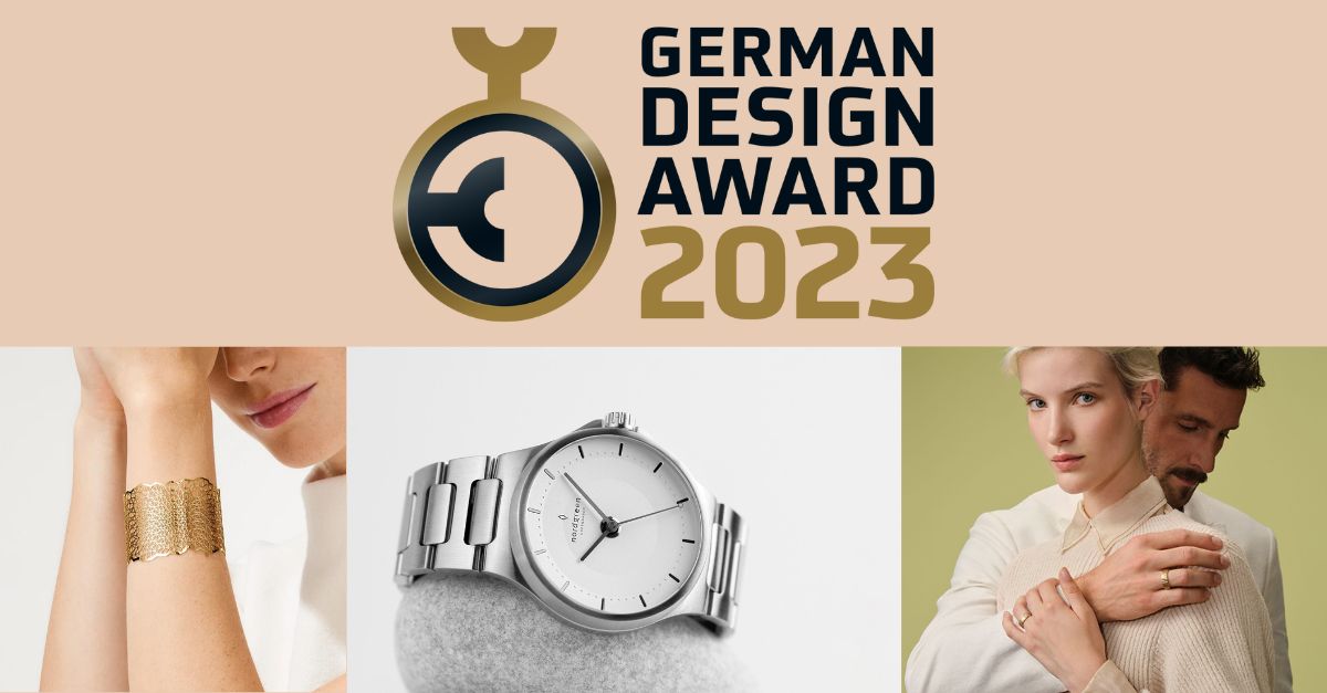Sichtbarer Erfolg mit dem German Design Award | Blickpunkt•Juwelier