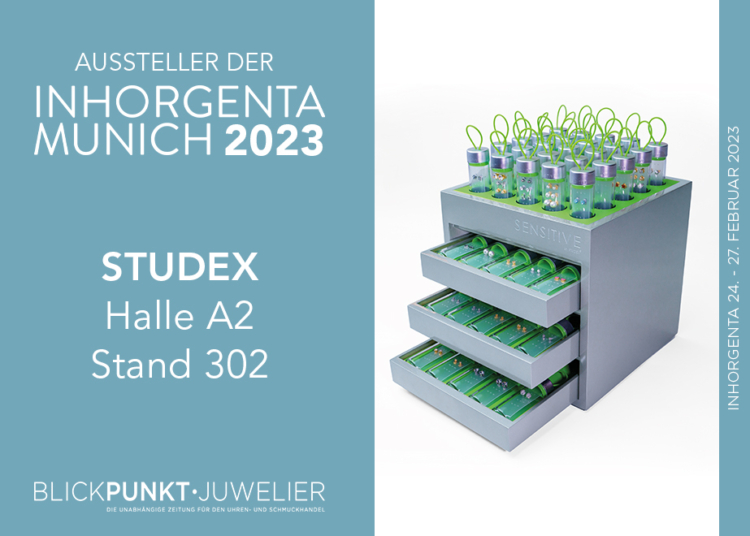 INHORGENTA Aussteller: STUDEX | Blickpunkt•Juwelier