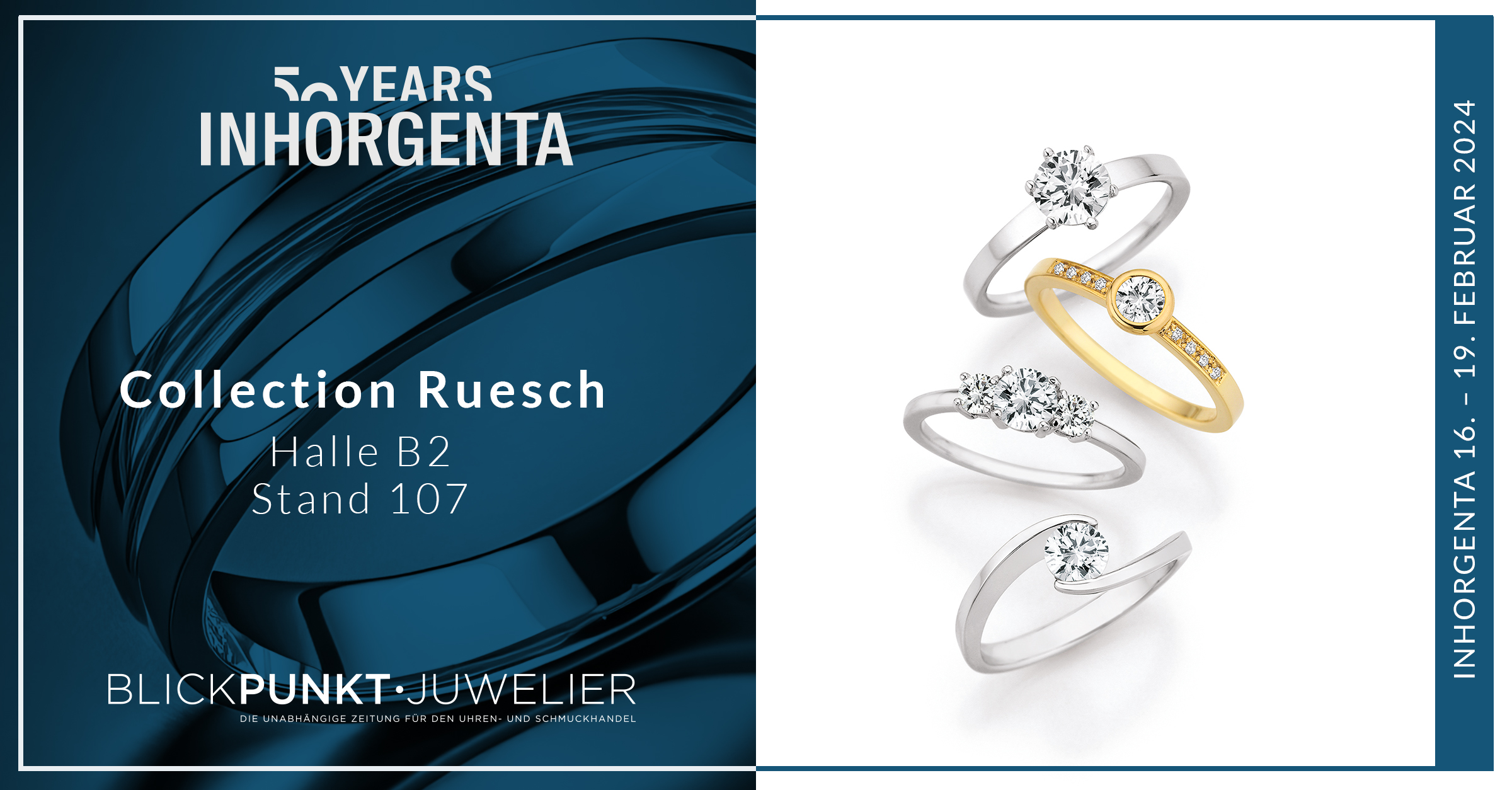 INHORGENTA 2024: Traumringe von Collection Ruesch, ein Anziehungspunkt ...