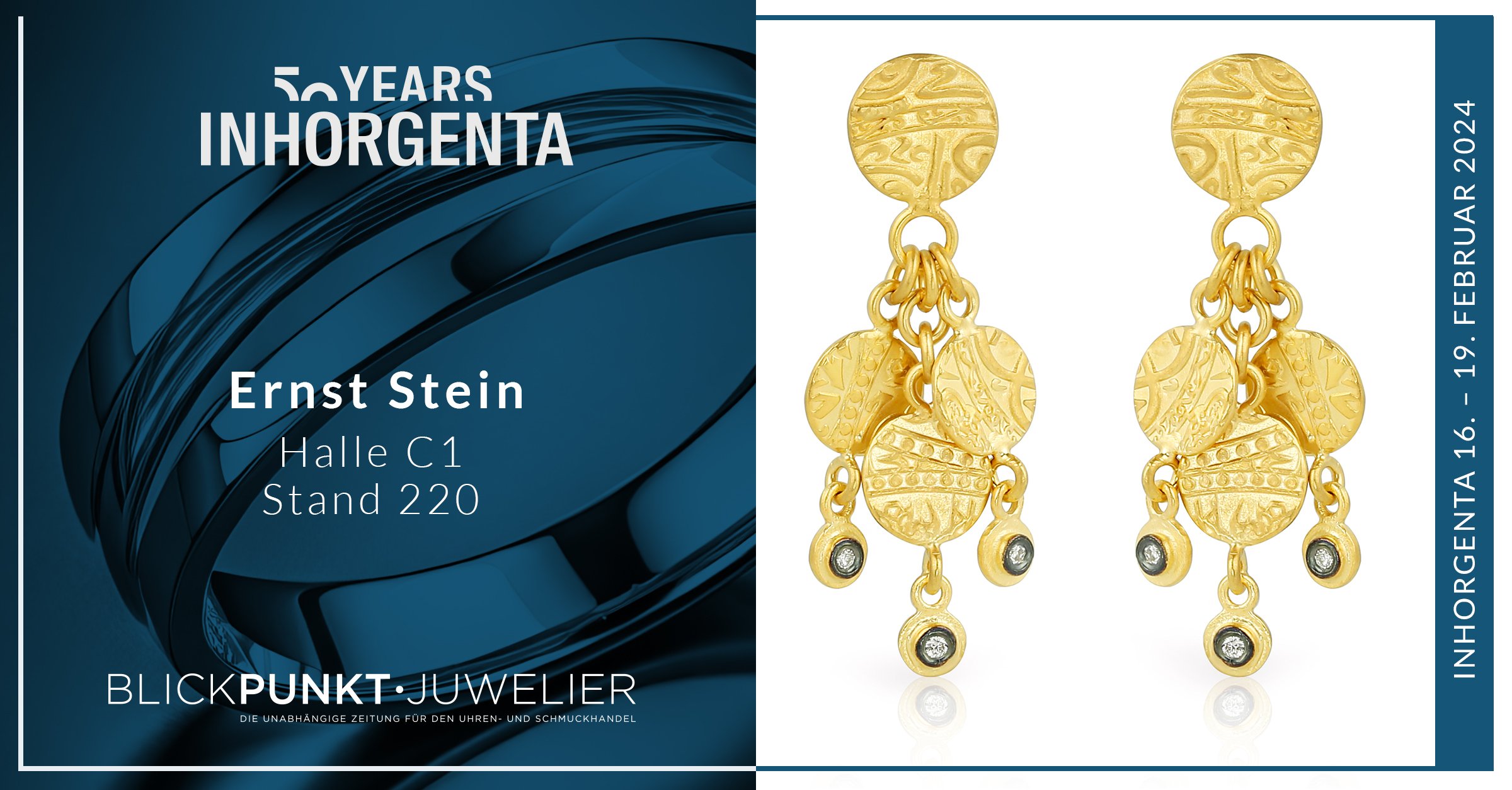 INHORGENTA 2024: Maßgefertigter Schmuck von Ernst Stein | Blickpunkt•Juwelier