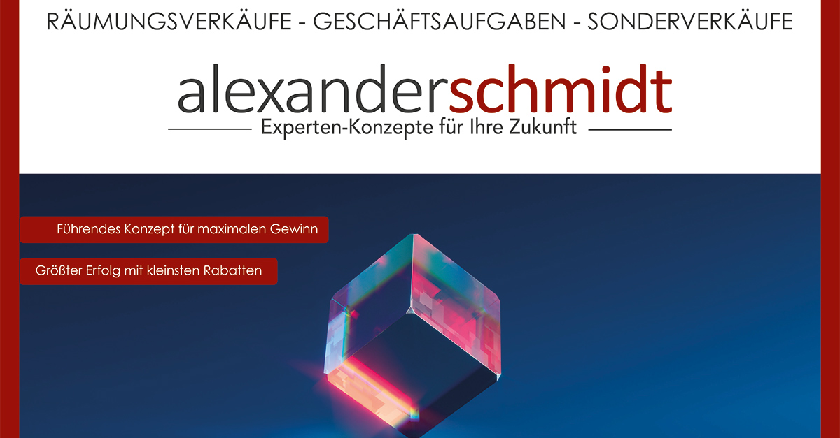 Alexander Schmidt | Vertriebs- & Marketing-Ansprechpartner finden