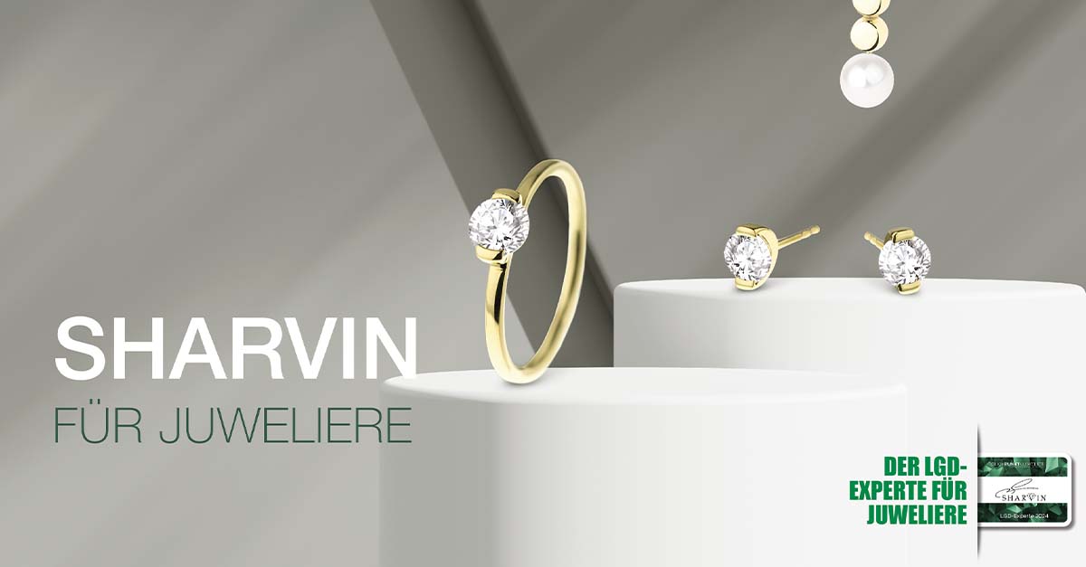 SHARVIN: Schmuck mit Labordiamanten und Wechselsystem | Blickpunkt•Juwelier