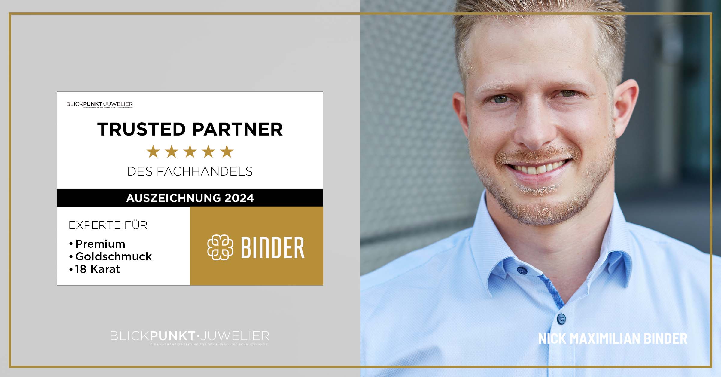 BINDER Jewellery: TRUSTED PARTNER für herausragende Leistungen im ...