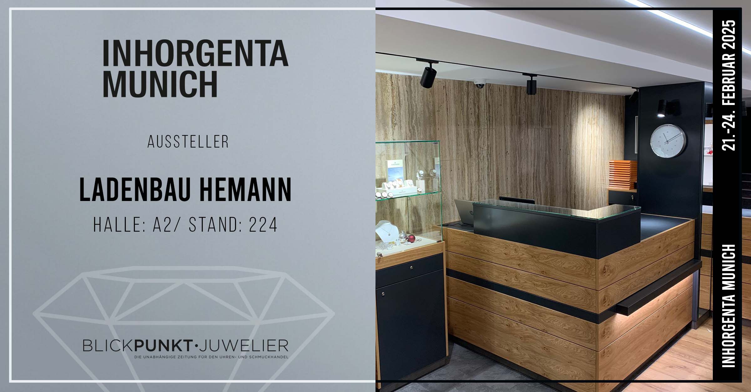 INHORGENTA 2025: Eleganz und Erlebnis mit Hemann Ladenbau | Blickpunkt ...