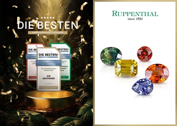 DIE BESTEN 2025: A. Ruppenthal ist starker Edelsteinpartner mit ...