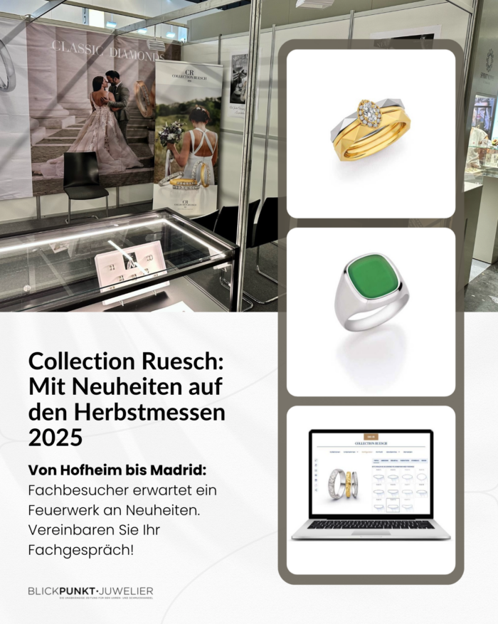 Collection Ruesch: Mit Neuheiten auf den Herbstmessen 2025 | Blickpunkt ...