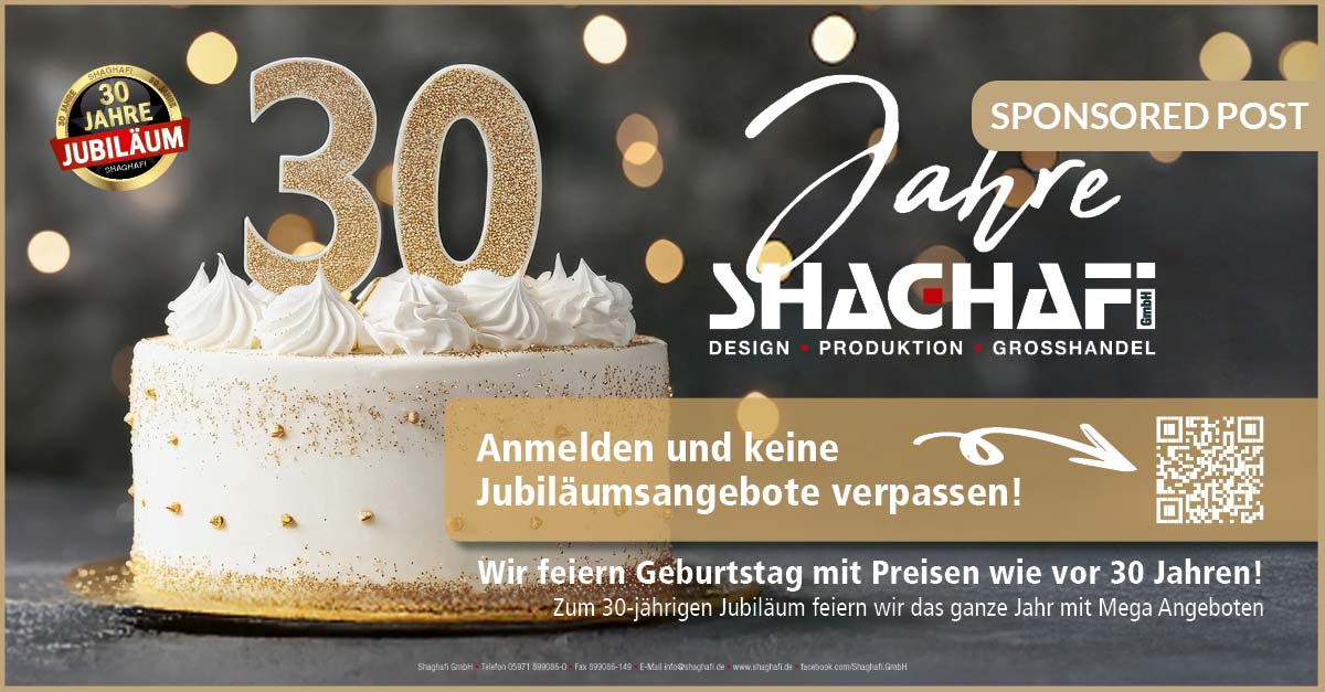 30 Jahre Kompetenz, Nähe und Innovation: Shaghafi GmbH feiert Jubiläum ...