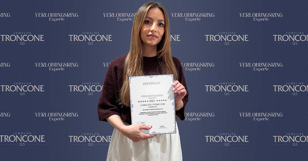 Juwelier Franco Troncone wird zentrale Verlobungsring-Adresse in ...