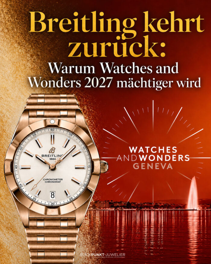 Breitling kehrt zurück: Warum Watches & Wonders mächtiger wird